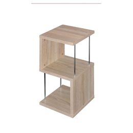 58 aufm Kessel REGAL Elga 33x33x65 B&uuml;cherregal Standregal eiche s&auml;gerau | Gr.: onesize