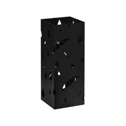 HOMCOM Schirmhalter in Schwarz 15,5L x 15,5B x 40H cm | Gr.: onesize