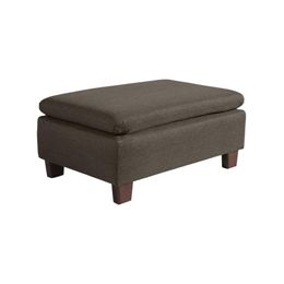 58 aufm Kessel POLSTERHOCKER Kaylil Flachgewebe braun | Gr.: onesize
