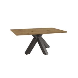 58 aufm Kessel ESSZIMMERTISCH Ela 2 160 x 90 x 75 Esstisch Graphit/Asteiche | Gr.: onesize