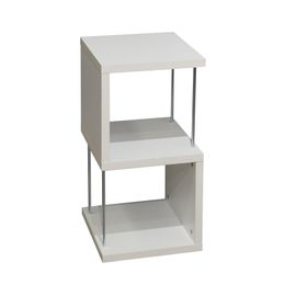 58 aufm Kessel REGAL Elga 33x33x65 B&uuml;cherregal Standregal wei&szlig; matt | Gr.: onesize