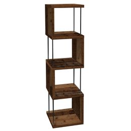 58 aufm Kessel REGAL Elga 33x33x126 B&uuml;cherregal Standregal texas oak | Gr.: onesize