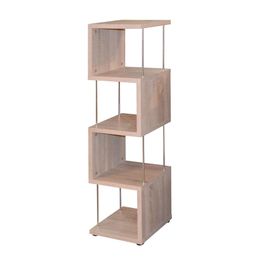 58 aufm Kessel REGAL Elga 33x33x126 B&uuml;cherregal Standregal eiche s&auml;gerau | Gr.: onesize