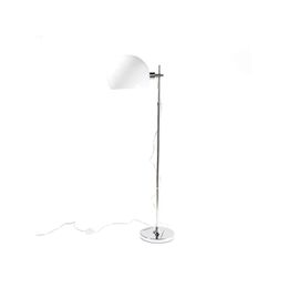 Licht-Erlebnisse Stehlampe (B)25 x (L)37 x (H)160 cm in Chrom Wei&szlig; | Gr.: onesize