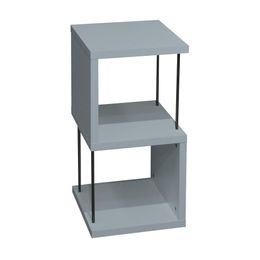 58 aufm Kessel REGAL Elga 33x33x65 B&uuml;cherregal Standregal aqua matt lack | Gr.: onesize
