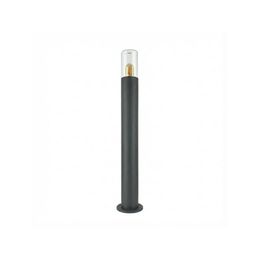 Licht-Erlebnisse Wegeleuchte &Oslash; 8.9 x (H)80 cm in Anthrazit Klar | Gr.: onesize