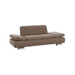 others SOFA 2-Sitzer Kaye Bezug Veloursstoff Metallfu&szlig; verchromt / sahara | Gr.: onesize