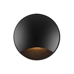 Licht-Erlebnisse Au&szlig;en Einbaustrahler EEK F &Oslash; 6.2 x (H)6.2 cm in Schwarz | Gr.: onesize