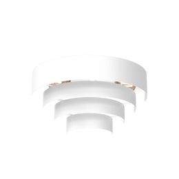 Licht-Erlebnisse Wandlampe (B)40 x (H)20 cm in Wei&szlig; | Gr.: onesize