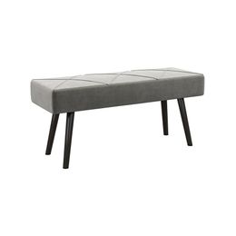 HOMCOM Sitzbank in Grau 100L x 36B x 45H cm | Gr.: onesize