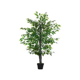 Outsunny K&uuml;nstliche Banyan Baum-&Oslash; 20 x 145H cm-Gr&uuml;n | Gr.: onesize