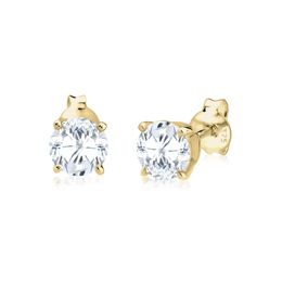 Elli Ohrringe 375 Gelbgold in Wei&szlig; | Gr.: onesize