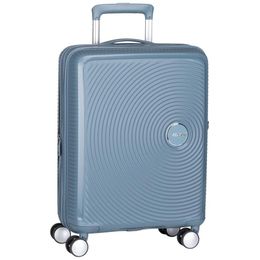 American Tourister Trolley SoundBox Spinner 55 EXP in Stone Blue | Gr.: onesize
