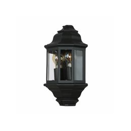 Licht-Erlebnisse Au&szlig;en Wandlampe (B)22 x (H)43 cm in Schwarz | Gr.: onesize