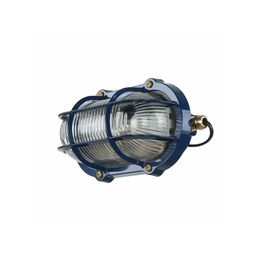 Licht-Erlebnisse Au&szlig;en Wandlampe (B)21 x (H)11 cm in Blau | Gr.: onesize
