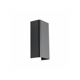 Licht-Erlebnisse Wandlampe (B)11.5 x (H)23 cm in Grau | Gr.: onesize