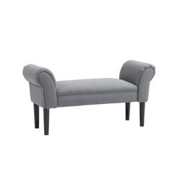HOMCOM Sitzbank in Dunkelgrau 102L x 36B x 51H cm | Gr.: onesize