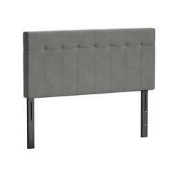 HOMCOM Kopfteil in Grau 140L x 10B x 126H cm | Gr.: onesize