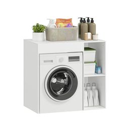 HOMCOM Waschmaschinenschrank in Wei&szlig; 96L x 60B x 90,5H cm | Gr.: onesize