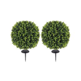 HOMCOM K&uuml;nstliche Pflanze in Gr&uuml;n 40L x 40B x 56H cm | Gr.: onesize