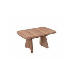 58 aufm Kessel COUCHTISCH h&ouml;henverstellbar und ausziehbar Clair 125x54x75 Kernbuche | Gr.: onesize