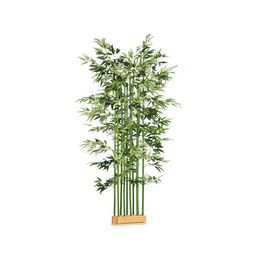 HOMCOM K&uuml;nstliche Pflanze in Gr&uuml;n 35L x 35B x 180H cm | Gr.: onesize