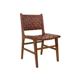 ebuy24 Esszimmerstuhl Perugia Braun 2er Set | Gr.: onesize