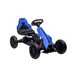 HOMCOM Gokart Tretauto in Blau 100L x 58B x 58,5H cm | Gr.: onesize