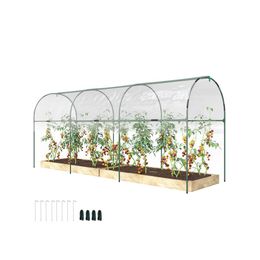 Outsunny Gew&auml;chshaus in Transparent 400L x 123B x 171H cm | Gr.: onesize
