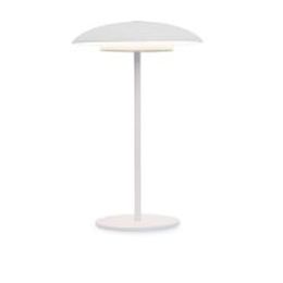 Licht-Erlebnisse Au&szlig;en Tischlampe EEK E (B)15 x (L)15 x (H)16 cm in Wei&szlig; | Gr.: onesize