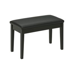 HOMCOM Klavierbank in Schwarz 75L x 35B x 49H cm | Gr.: onesize