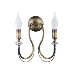 Licht-Erlebnisse Wandlampe (B)26 x (H)31 cm in Messing | Gr.: onesize