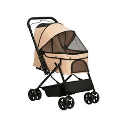 PawHut Hundebuggy 76,5L x 52B x 95H cm | Gr.: onesize