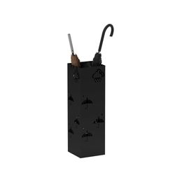 HOMCOM Schirmhalter in Schwarz 15,5L x 15,5B x 49H cm | Gr.: onesize
