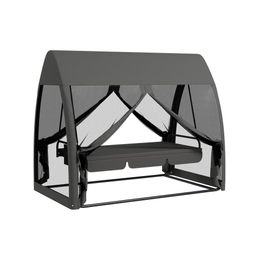 Outsunny Hollywoodschaukel in Grau 240L x 140B x 197H cm | Gr.: onesize