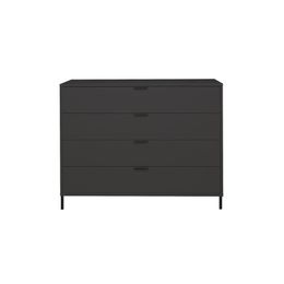 58 aufm Kessel KOMMODE Erna 119x45x102 Anthrazit matt Lack | Gr.: onesize