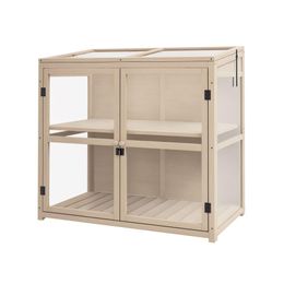 Outsunny Fr&uuml;hbeet in Naturholz 103L x 61B x 103H cm | Gr.: onesize