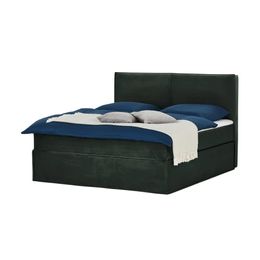 Boxi Boxspringbett 180 x 200 cm mit trendigem Keder Boxi Urban gr&uuml;n Ma&szlig;e (cm): B: 180 H: 125 &raquo; H&ouml;ffner