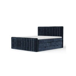 maison de r&ecirc;ve Boxspringbett mit Stauraum blau Ma&szlig;e (cm): B: 204 H: 120 &raquo; H&ouml;ffner