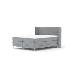 maison de r&ecirc;ve Boxspringbett Carizzo grau Ma&szlig;e (cm): B: 178 H: 117 &raquo; H&ouml;ffner