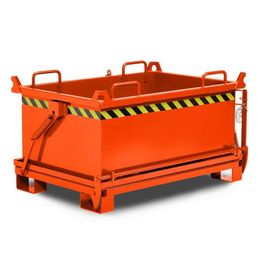 RR Industrietechnik Klappbodenbeh&auml;lter Typ RBB-75 RAL 2004 (reinorange)