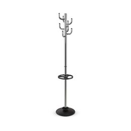 Maul Garderobe Maulpolaris chrome Standfu&szlig; 177 cm silber