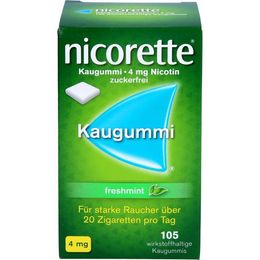 Nicorette Kaugummi 4 mg freshmint 105 St