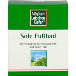 Dr.Theiss Allg&auml;uer LATSCHENK. Sole Fu&szlig;bad 10X10 g