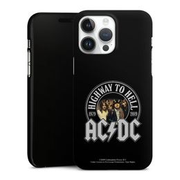 DeinDesign iPhone 14 Pro Max Handy Premium Case Smartphone Handyh&uuml;lle Schutzh&uuml;lle matt Acdc Official Licensed Product Rock Premium Case