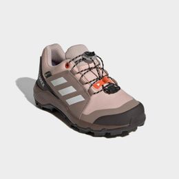 Wanderschuh adidas terrex "TERREX GORE-TEX", Jungen, Gr. 31, blush pink, sanftes wei&szlig;, chalky braun, Synthetik, Textil, Schuhe Wanderschuh, wasserdicht dank Gore-Tex Membrane