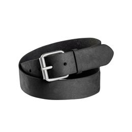 sheego Damen Lederg&uuml;rtel, Schwarz, Gr. 125, G&uuml;rtel, Material: Leder