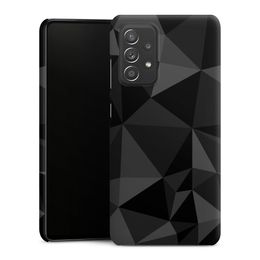 DeinDesign Galaxy A52s 5G Handy Premium Case Smartphone Handyh&uuml;lle Schutzh&uuml;lle matt Muster Abstract Geometric Premium Case