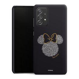DeinDesign Galaxy A52s 5G Handy Premium Case Smartphone Handyh&uuml;lle Schutzh&uuml;lle matt Minnie Mouse Muster Disney Premium Case