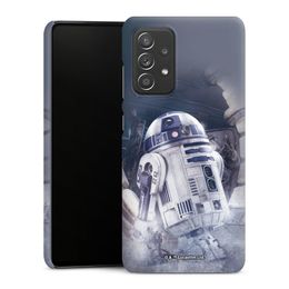 DeinDesign Galaxy A52s 5G Handy Premium Case Smartphone Handyh&uuml;lle Schutzh&uuml;lle matt Robot Star Wars Merchandise Premium Case